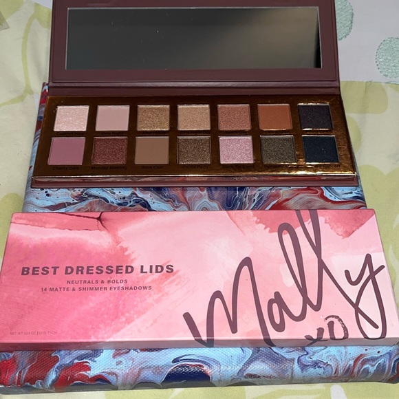 Mally Beauty | Makeup | New Mally Best Dressed Lids Pallet | Poshmark